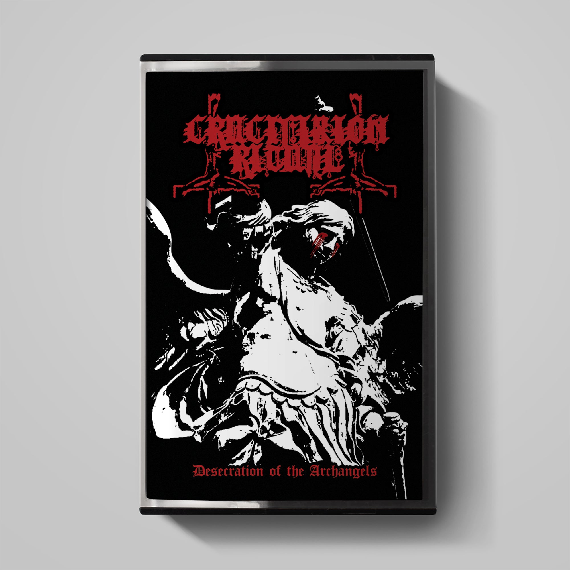 CRUCIFIXION RITUAL Desecration of the Archangels Cassette OUT NOW ...
